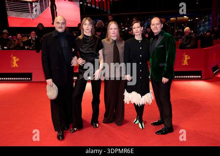 Godehard Giese, Sandra Hueller, Markus Schleinzer and Caro Braun attend ...