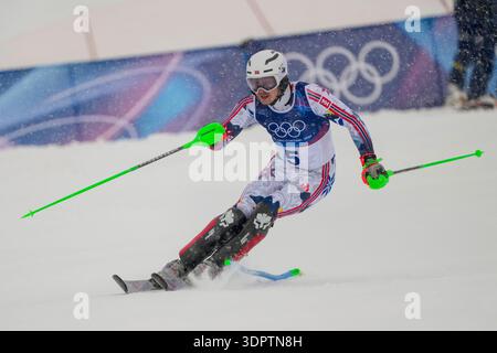 Bormio, Italy 20260216. Henrik Kristoffersen (NOR) in action in the men ...