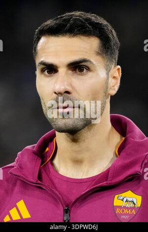 Zeki Celik of AS Roma during the serie Serie A Enilive match between AS ...