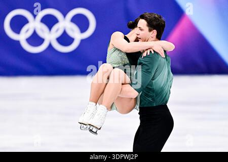 VAIPAN-LAW Anastasia / DIGBY Luke (GBR) during Figure Skating, Olympic ...