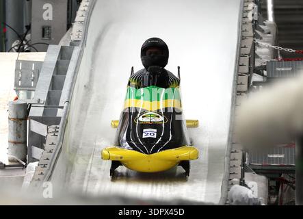 Milan Cortina 2026 Olympics 2-Man Bobsleigh, team LOCHNER Johannes (GER ...