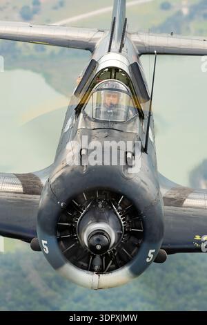 This historic image features the Douglas World Cruiser, an aircraft ...
