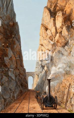 OLIVE MOUNT CUTTING Stock Photo - Alamy