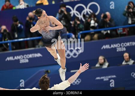 CONTI Sara / MACII Niccolo (ITA) during Figure Skating, Olympic Winter ...