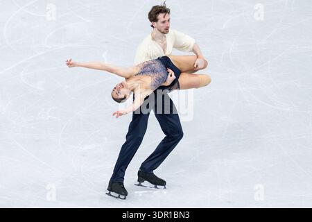 Sara Conti / Niccolo Macii (ITA) during FSK Exhibition Gala, Skating ...