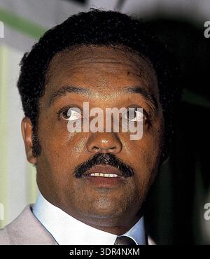 Chicago, Illinois.. USA, July 13, 1988Jesse Jackson at the headquarters ...