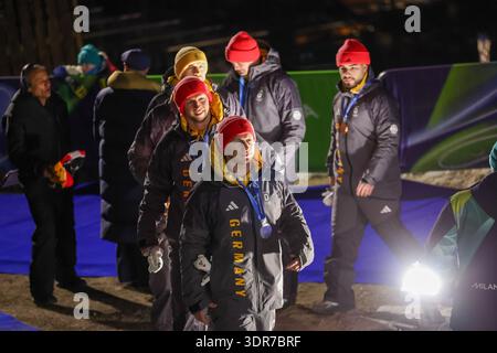 GER – Johannes Lochner and Francesco Friedrich after the Race ...