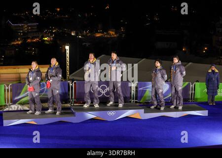GER – Johannes Lochner and Francesco Friedrich after the Race ...
