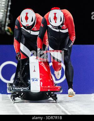 Alex Brown, Aundre De John, Shakeel John and Xaverri Willams of team ...