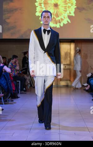 Models walk at Vava Zadi AW26 Runway Show for EPN at NYFW in New York ...