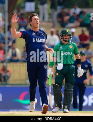 Colombo, Sri Lanka. 18th February 2026. Jack Brassell and teammates of ...