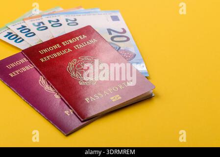 Italy passport for travelling, flying and doing business. Italian ...