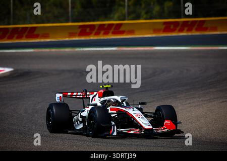 Bahrain, Bahrain. 19th Feb, 2026. 87 Oliver Bearman, (GRB), Haas TGR F1 ...