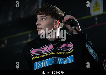 Josh Olliver of December 10 performs during their 'Introducing!' tour ...