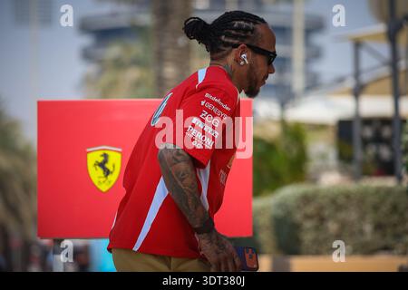 Bahrain, Bahrain. 20th Feb, 2026. 44 Lewis Hamilton, (GRB), Scuderia ...