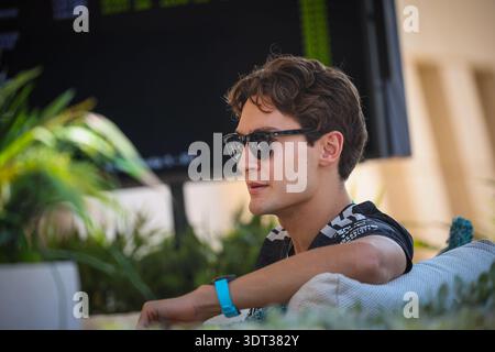 Bahrain, Bahrain. 20th Feb, 2026. 63 George Russell, (GRB), INEOS AMG ...