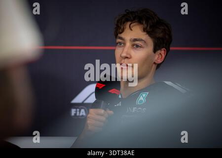 Bahrain, Bahrain. 20th Feb, 2026. 63 George Russell, (GRB), INEOS AMG ...