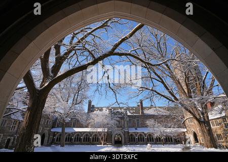 PRINCETON, NJ -19 JAN 2026- View of the campus of Princeton University ...
