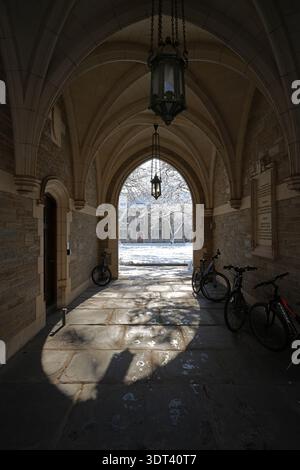 PRINCETON, NJ -19 JAN 2026- View of the campus of Princeton University ...