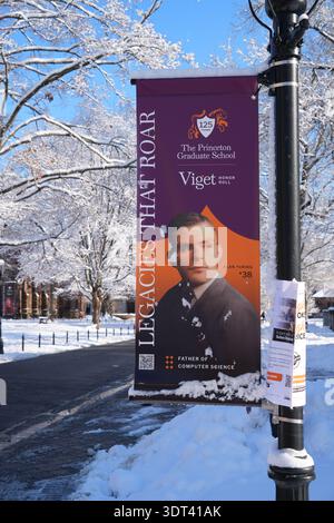 PRINCETON, NJ -19 JAN 2026- View of the campus of Princeton University ...