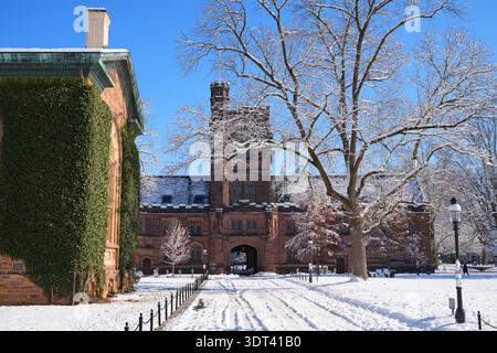 PRINCETON, NJ -19 JAN 2026- View of the campus of Princeton University ...