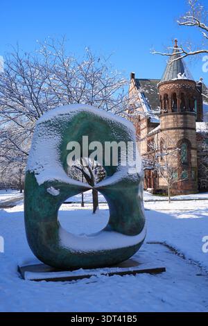 PRINCETON, NJ -19 JAN 2026- View of the campus of Princeton University ...