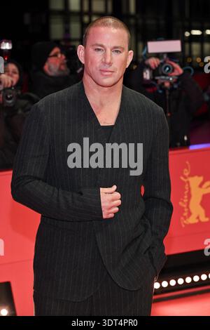 20 February 2026, Berlin: Channing Tatum, Beth de Araujo, Gemma Chan ...