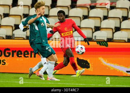 Farum, Denmark. 20th Feb, 2026. Superligakampen mellem FC Nordsjaelland ...