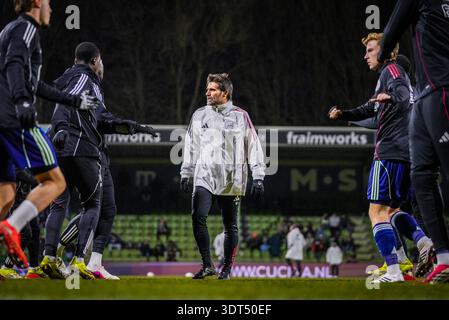 DORDRECHT , 20-02-2026 , M-Scores Stadium , season 2025 / 2026 , Dutch ...