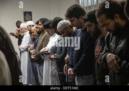 Milan, Via Meda, San Gottardo, Al-Wahid Mosque. Iftar, breaking the ...
