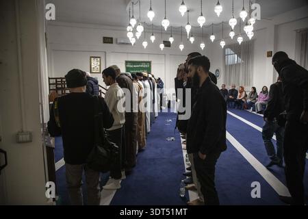 Milan, Via Meda, San Gottardo, Al-Wahid Mosque. Iftar, breaking the ...