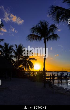 Florida Keys Sunset Stock Photo - Alamy