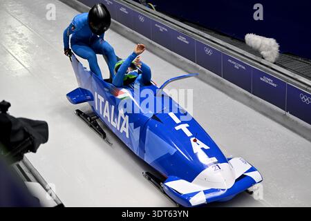 de SILVESTRO Simona, COSTELLA Anna (Italy) at the start / Race start ...