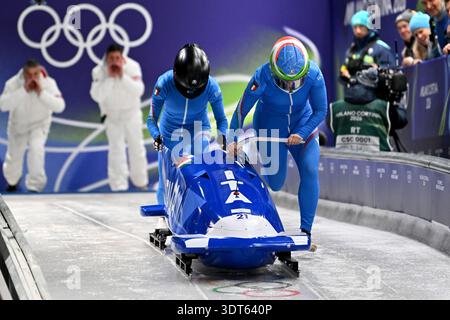de SILVESTRO Simona, COSTELLA Anna (Italy) at the start / Race start ...
