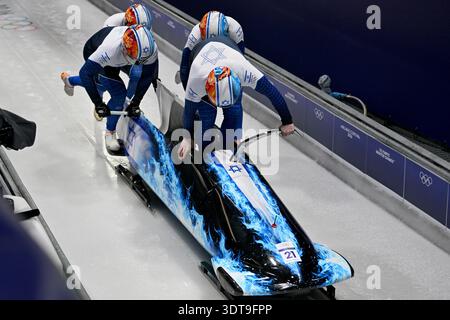 Adam Edelman, Menachem Chen, Uri Zisman and Omer Katz of team Israel ...