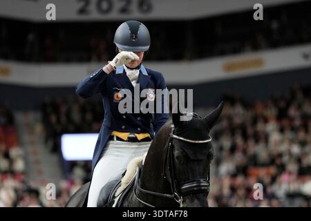 GOTHENBURG, SWEDEN 20260221Maria von Essen, Sweden, on the horse ...