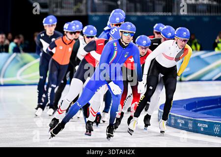 Speed Skating Men's Mass Start, Speed Skating, at the Olympic Winter ...