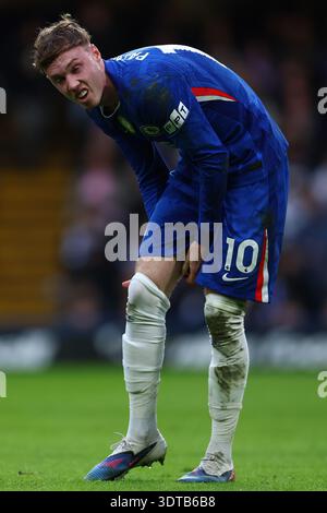 Cole Palmer of Chelsea during the Chelsea v Burnley Premier League ...