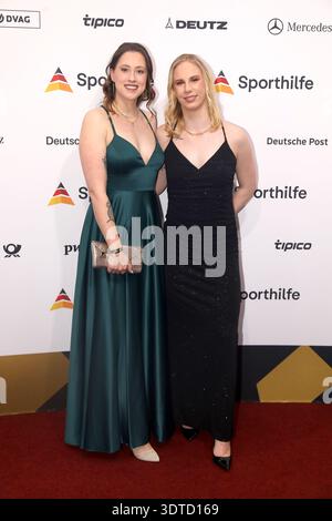 Sarah Wellbrock and Pauline Alexandra Pfeif during the 55th Ball des ...