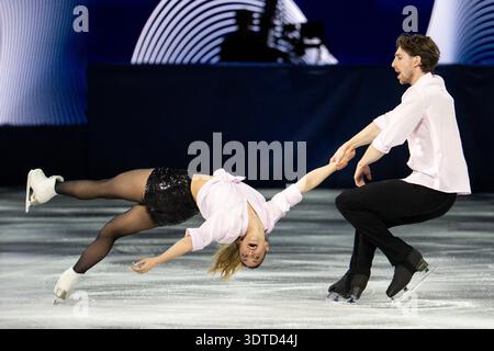 Sara CONTI & Niccolo MACII (ITA), during Exhibition Gala, at the ...