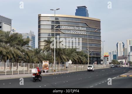 Manama, Bahrain - Feb 10, 2026: Seef District. Seef is a premier ...