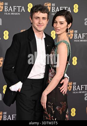 Gracie Abrams und Paul Mescal attends EE BAFTA FILM AWARDS 2026, The ...