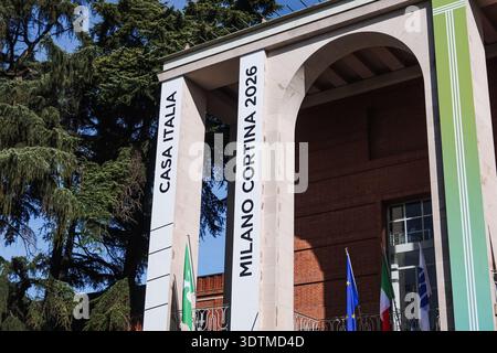 Milan, Casa Italia NOC House, home of the Italian National Olympic ...