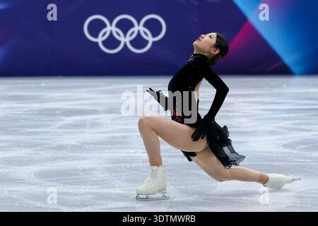 Haein Lee of Korea competes during the Figure Skating Women Single ...