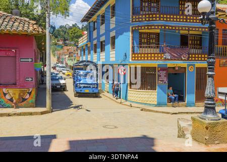 Colonial town of Raquira, Colombia is also known as the Land of Pottery ...