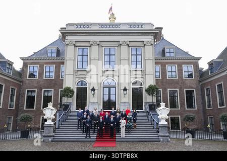 THE HAGUE - Jaimi van Essen on the steps of Huis ten Bosch Palace in ...