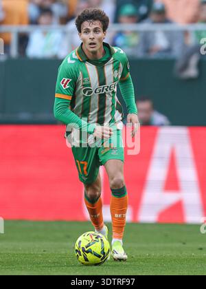 Rodrigo Riquelme of Real Betis during the La Liga EA Sports match ...