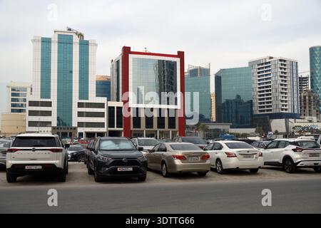 Manama, Bahrain - Feb 10, 2026: Seef District. Seef is a premier ...