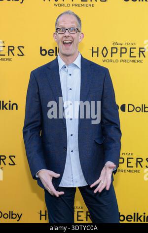 Pete Docter attends the red carpet of Disney Pixar movie Toy Story 5 at ...