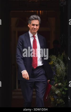 Energy Security and Net Zero Secretary Ed Miliband leaves BBC ...
